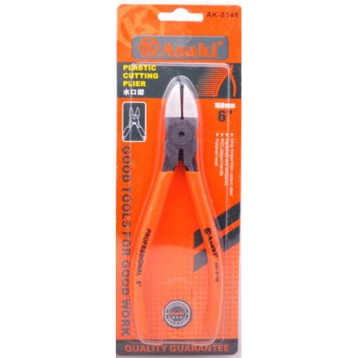 [100% ORIGINAL] ASAKI HEAVY DUTY PLASTIC CUTTING PLIER / MICRO CUTTING ...