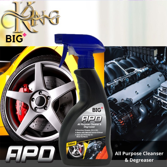BIG+APD All Purpose Cleanser&Degreaser 500ml Remove Oil Grease Soils ...