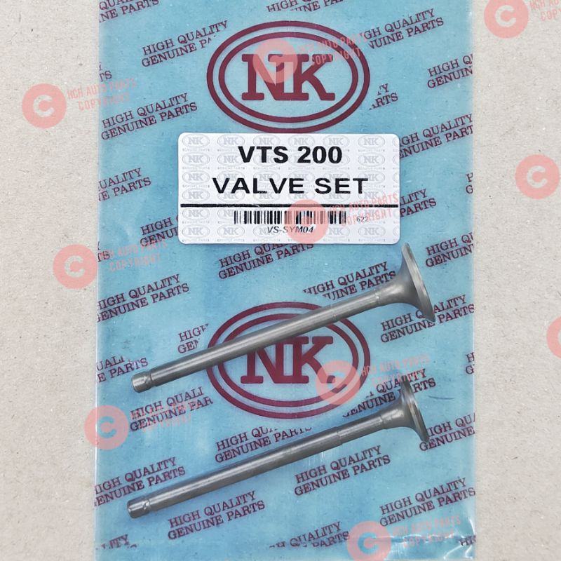 VALVE SET - SYM - VTS 200/ GTS 200 (NK) | Shopee Malaysia