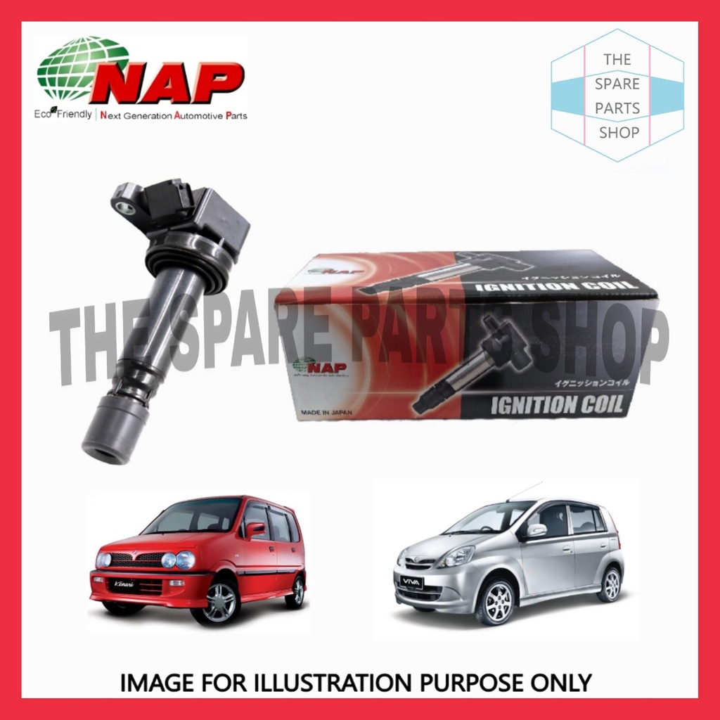 PERODUA KELISA KENARI VIVA MYVI 1.0 IGNITION COIL NAP JAPAN / OEM ...
