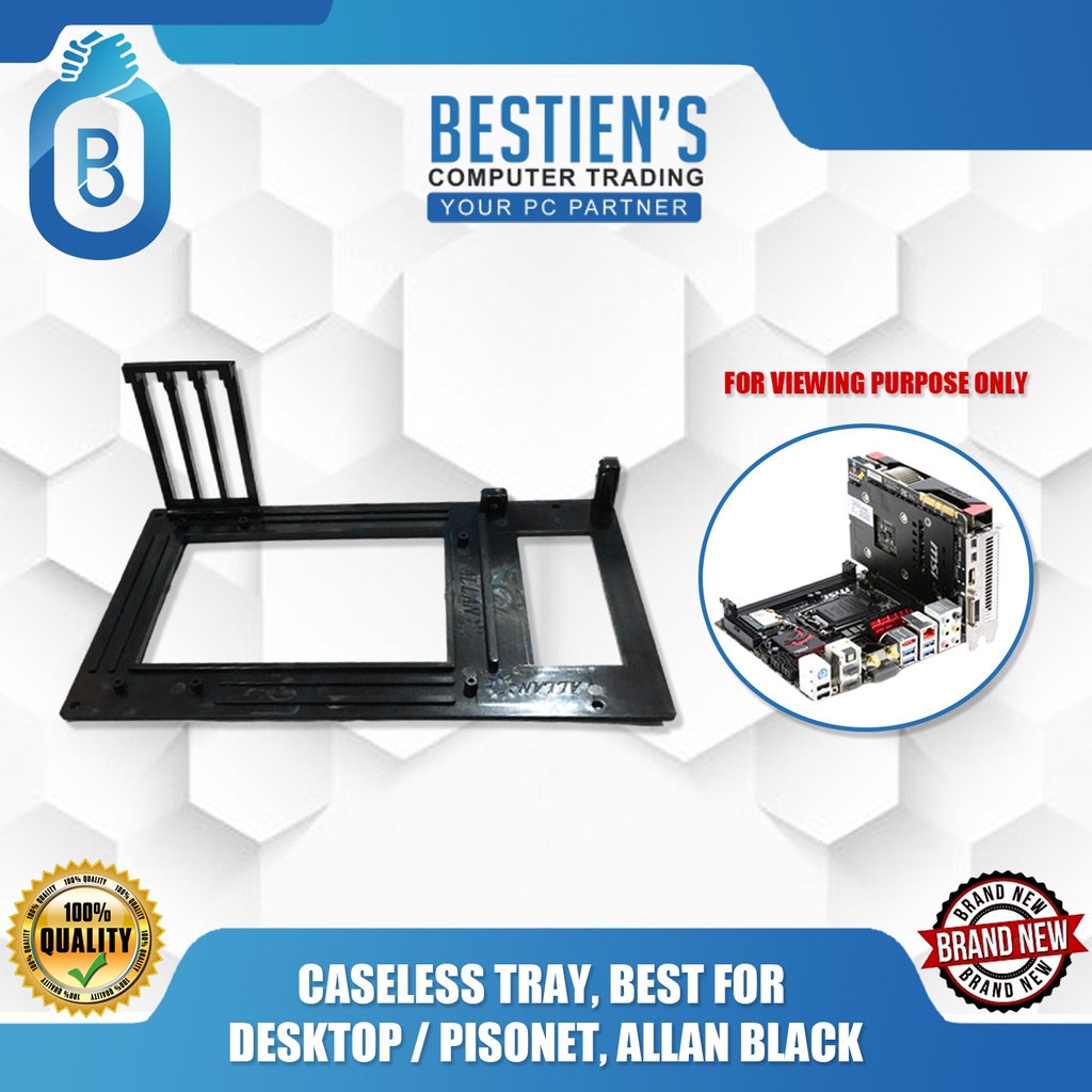CASELESS TRAY, BEST FOR DESKTOP / PISONET, ALLAN BLACK | Shopee Malaysia