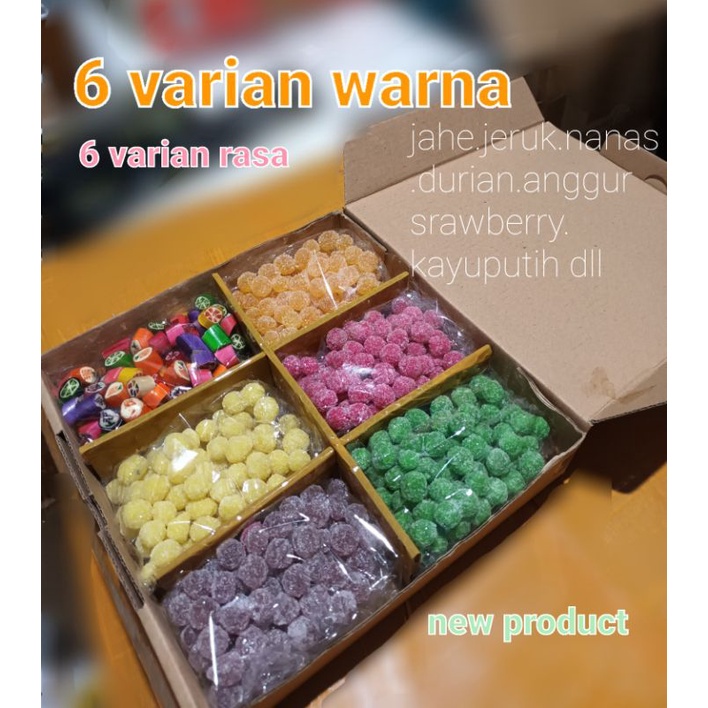 Sticky candy/flavored candy 6 flavors | Shopee Malaysia
