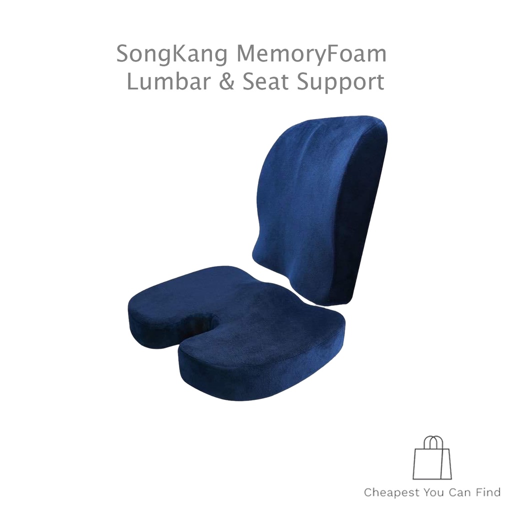 CYCF Songkang Memory Foam Ergonomic 3D Lumbar/Back Support (Pregnancy ...