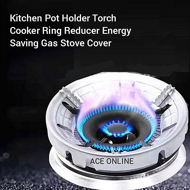 Kitchen Pot Holder Torch Cooker Ring Reducer Energy Saving Gas Stove ...