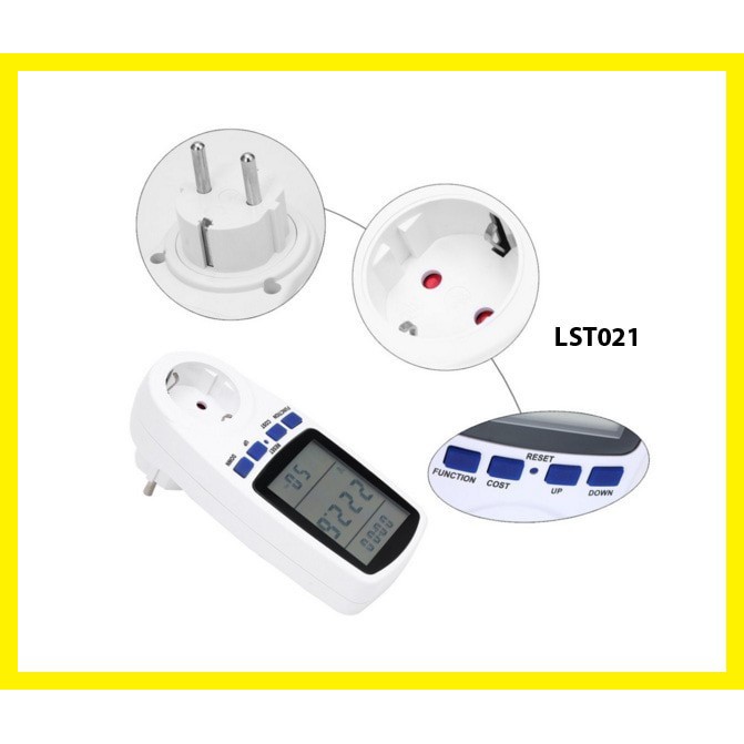 Ac Watt kwh Energy Meter Voltmeter Power Meter PLN Costs | Shopee Malaysia