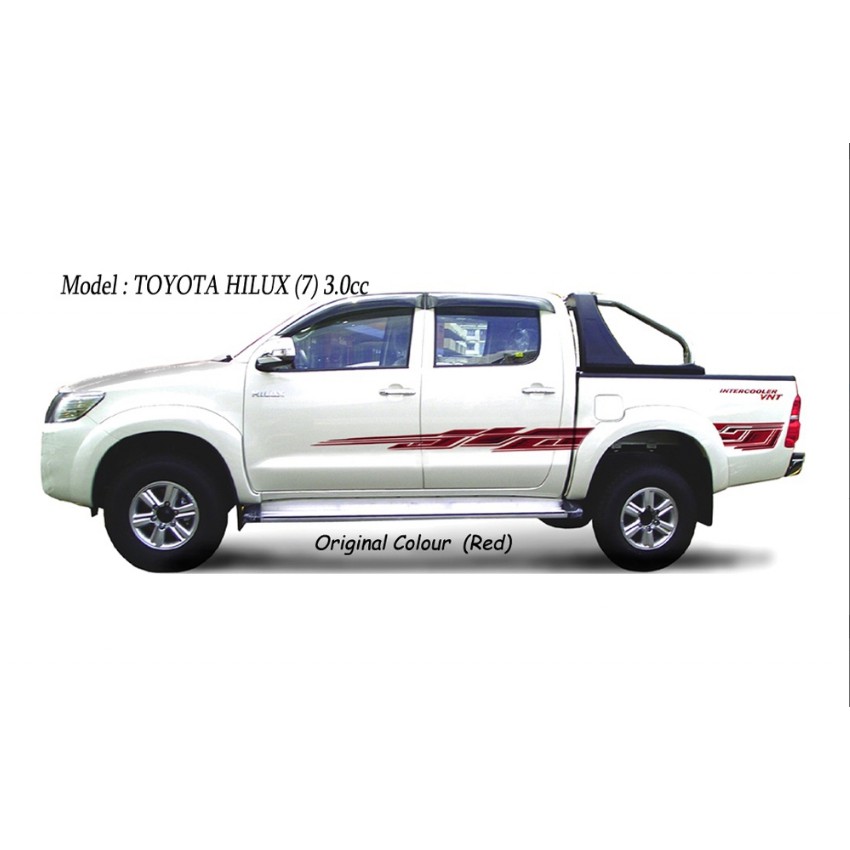 TOYOTA HILUX 3 SIDY BODY STICKER | Shopee Malaysia