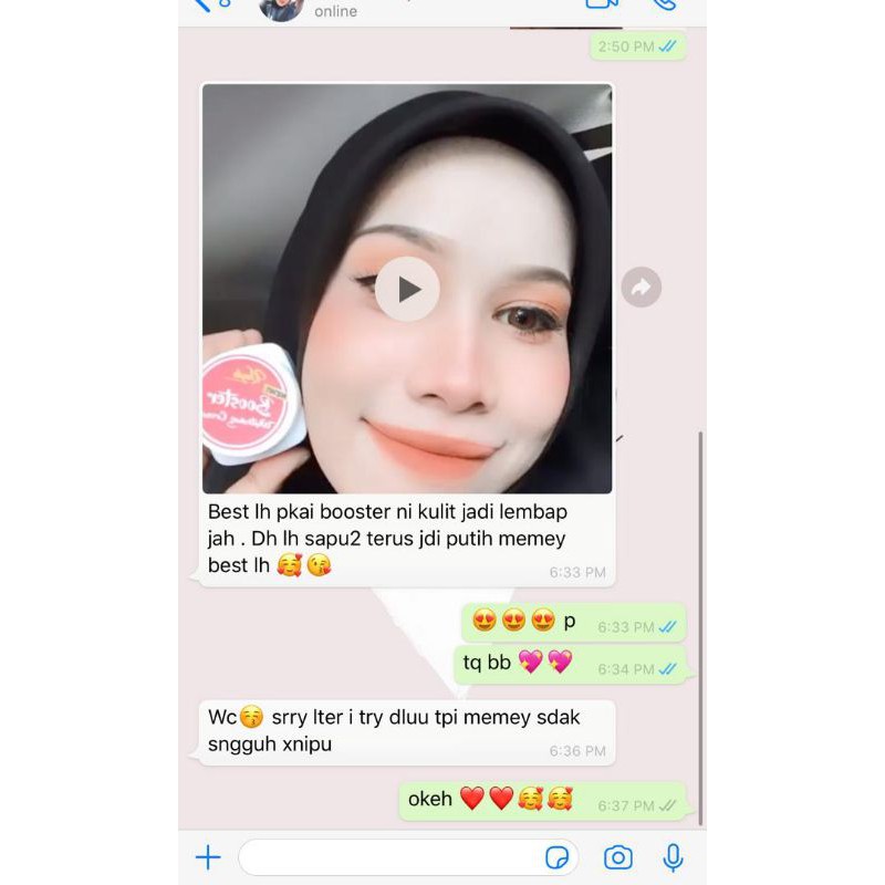 khayla booster whitening cream | Shopee Malaysia