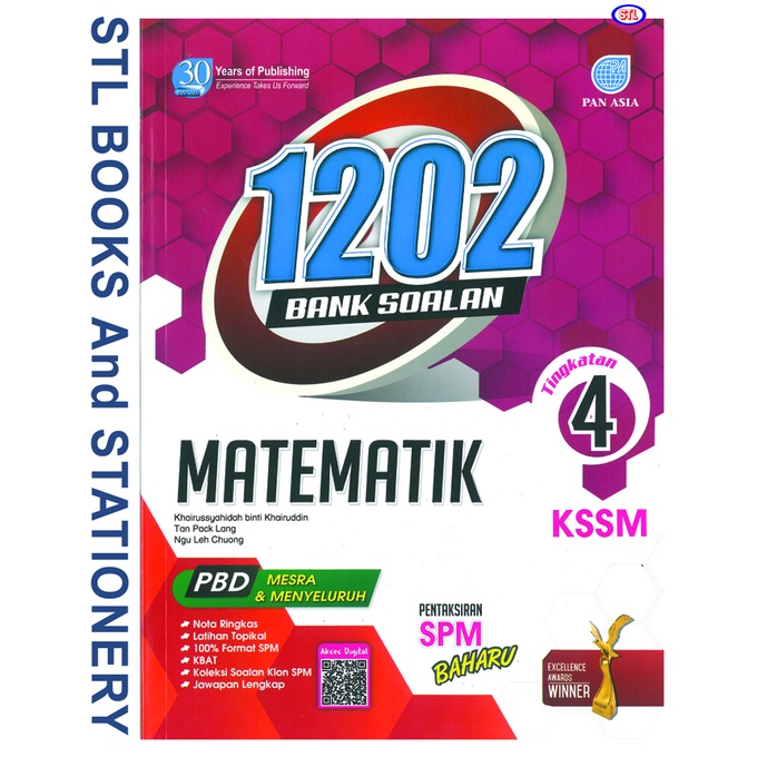 Tingkatan 4 Matematik 1202 Bank Soalan SPM | Shopee Malaysia