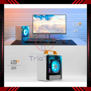 SGPC K39 Mini ITX Vertical GPU Small Compact Desktop PC Case Full ...