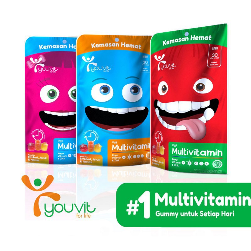 YOUVIT MULTIVITAMIN CHILDREN MIX BERRY | Shopee Malaysia