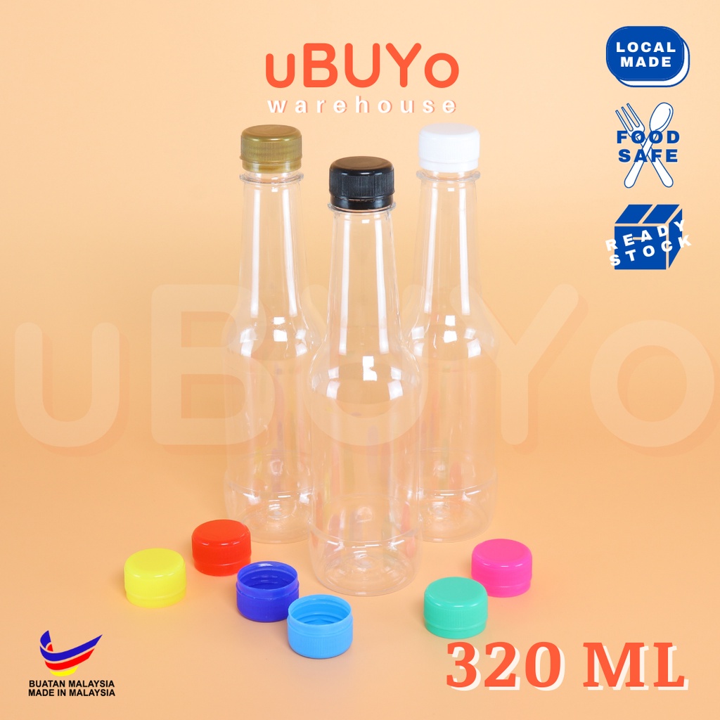 Botol kosong colourful cap Sauce Bottle / Botol Sos / Honey Bottle ...