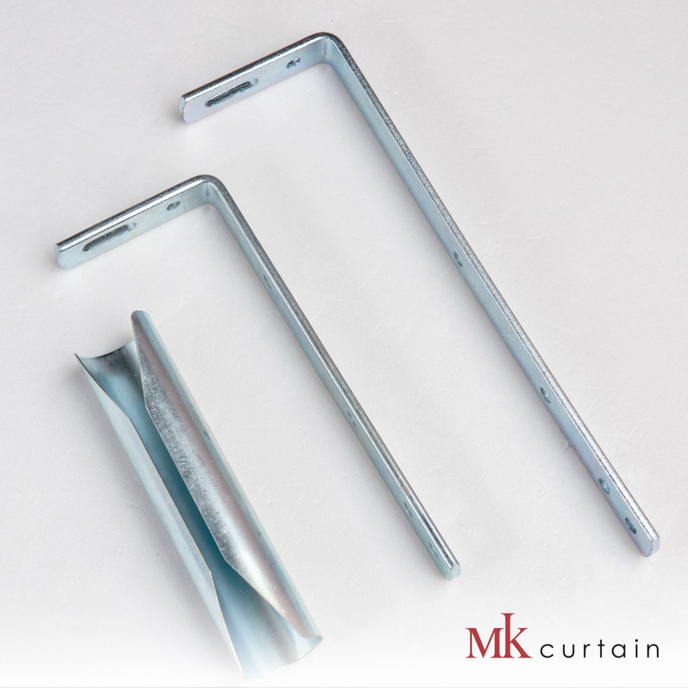 MK Curtain S Curtain Railing Track Joining Bracket & L Shape Bracket ...