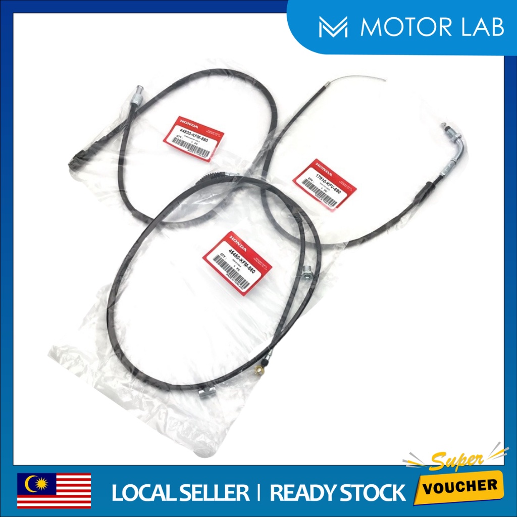 HONDA EX5 DREAM WAVE WAVE100 BRAKE CABLE / THROTTLE CABLE / METER CABLE ...