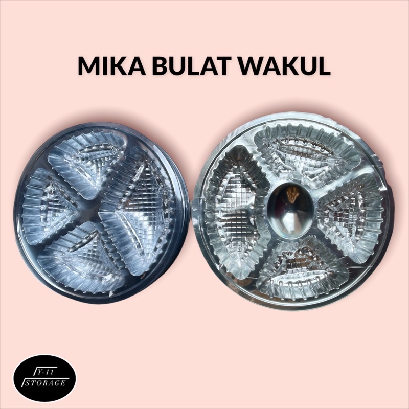 Mika Bulat Wakul Waskom Berkat Sekat 4 / 5 Samir 1pack | Shopee Malaysia