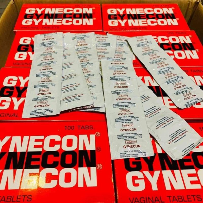 ( Ready Stock) GYNECONT-T Vaginal Suppositories_1 blister of 5 tablets ...