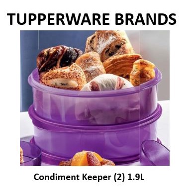 Tupperware Condiment Keeper 1.9L ( 1pc ) OR ( 2 pcs ) | Shopee Malaysia