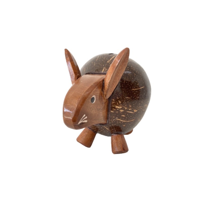 TABUNG KELAPA HAIWAN // COCONUT SHELL PIGGY BANK (READY STOCKS ...