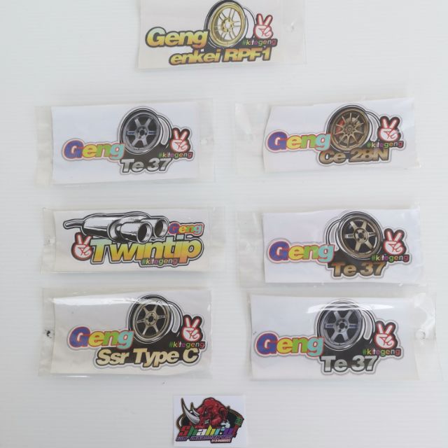 Stiker Kite Geng 🔥🔥🔥 | Shopee Malaysia