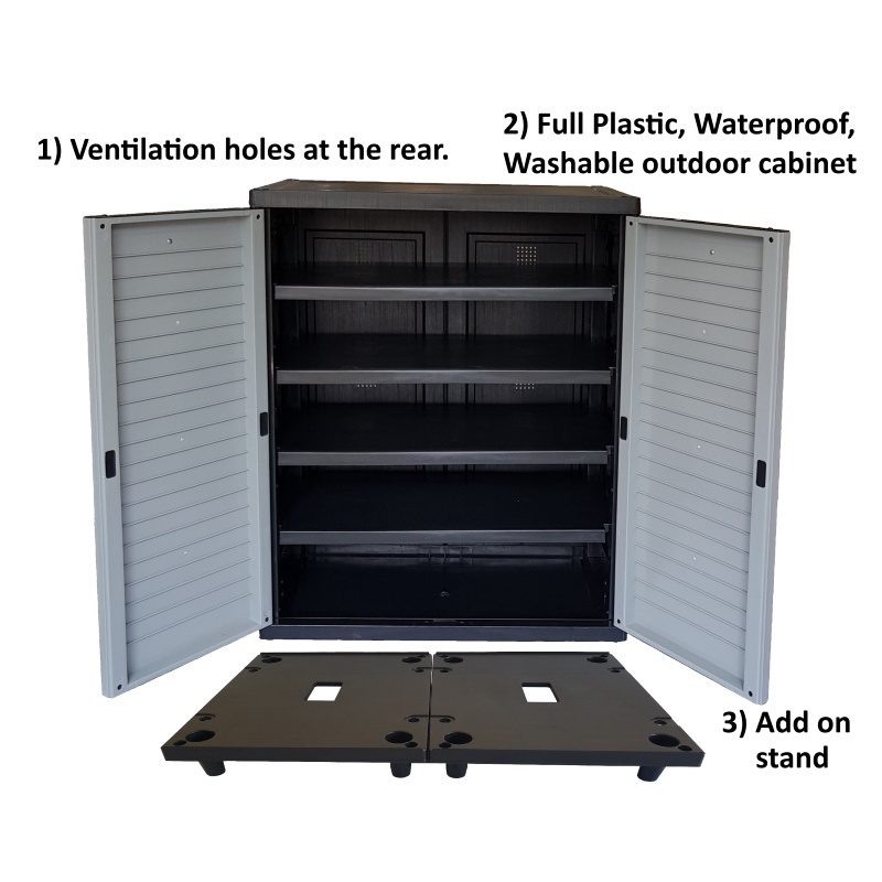 PLASTIC SHOE CABINET WATERPROOF OUTDOOR CABINET SHOE CABINET PLASTIC CABINET Shopee Malaysia
