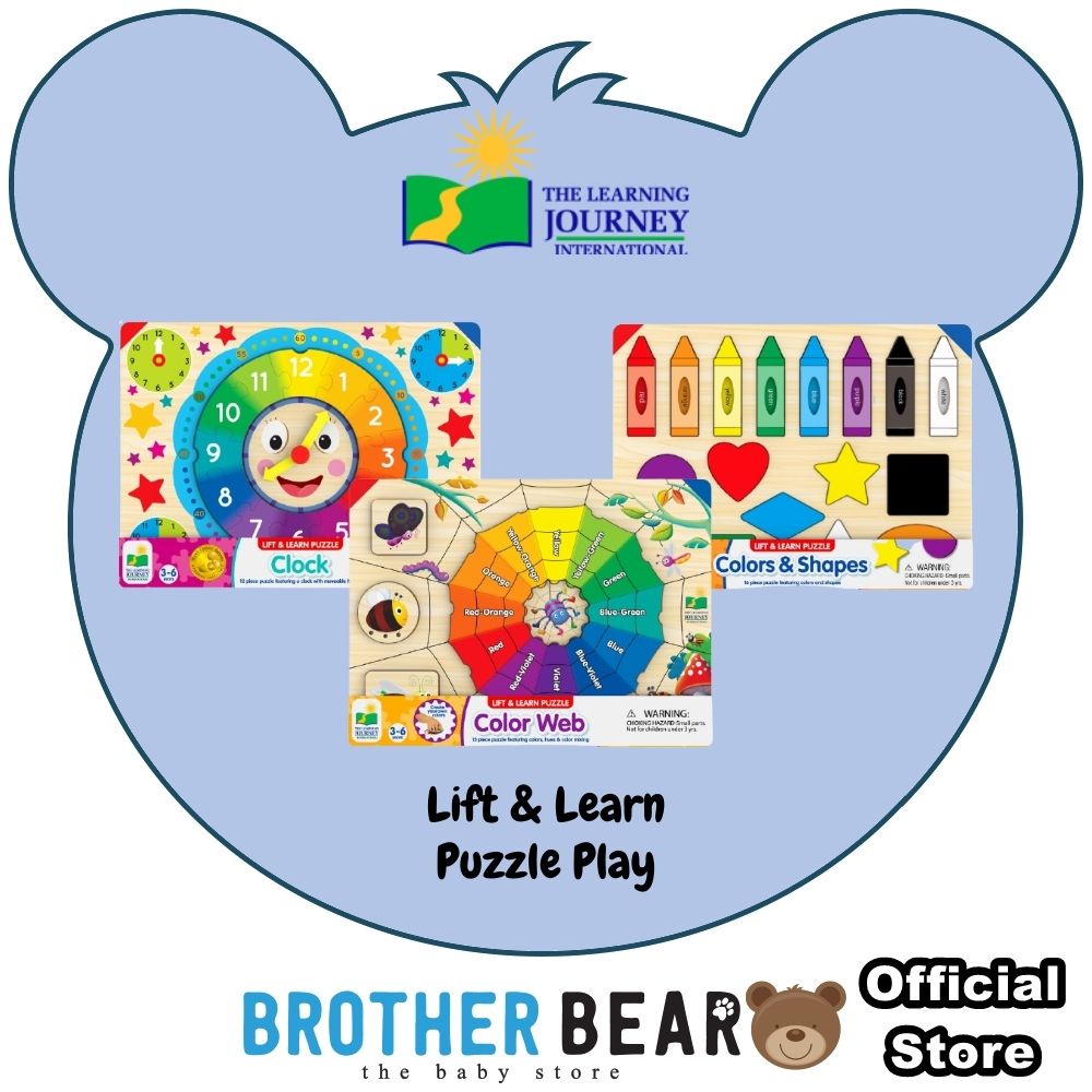 The Learning Journey Internation Puzzle Play - Angkat & Belajar Warna ...