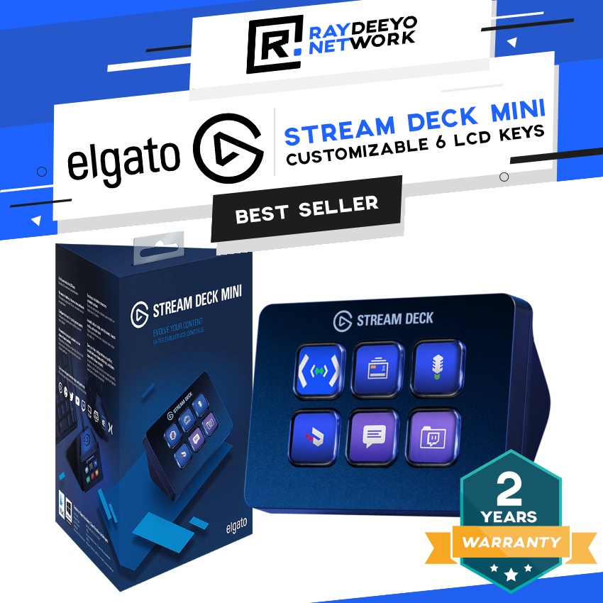 Elgato Stream Deck+ Series (6/8/15/32 LCD Keys) Streaming Content ...