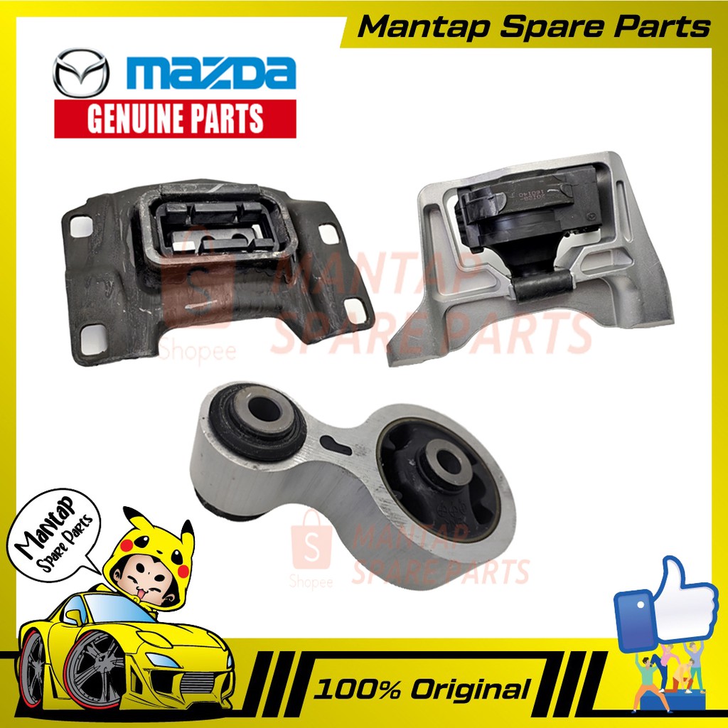 MAZDA ORIGINAL PARTS ENGINE MOUNTING SET MAZDA BIANTE MAZDA 2 2012 ...