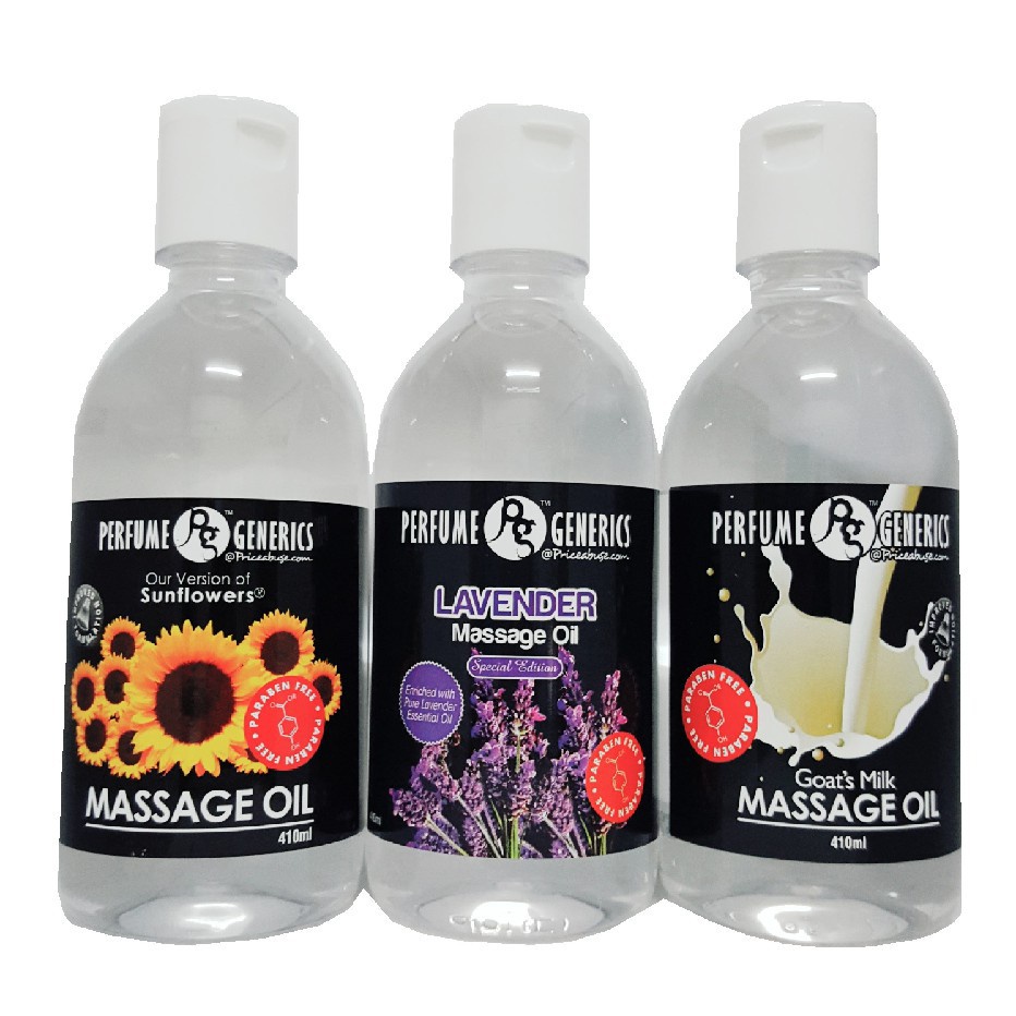 Pg Sunflowerlavendergoats Milk Massage Oil 410ml Shopee Malaysia 7655