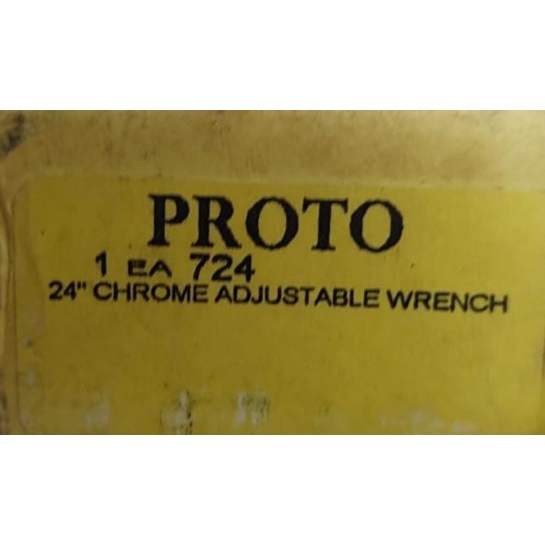 ADJUSTABLE WRENCH 24INCH PROTO 724 | Shopee Malaysia