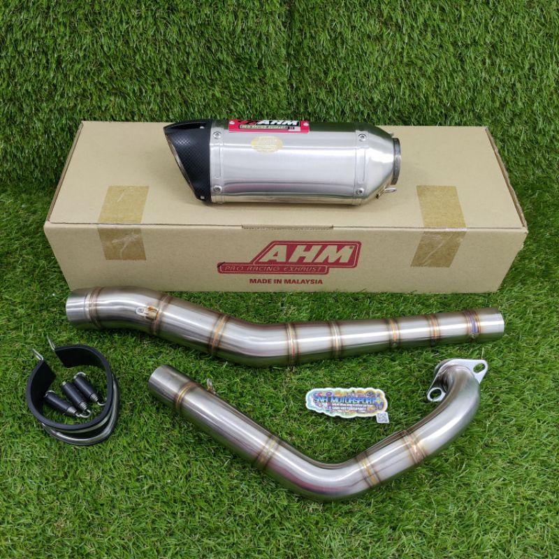 AHM Racing M3 Exhaust 32mm & 35mm For Y15ZR | Shopee Malaysia