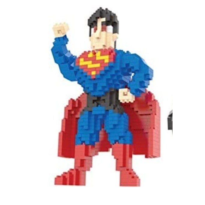 No.65 Building Blocks (DC comics: 700+ pieces)/蝙蝠侠超人系列积木 （Ready Stocks ...