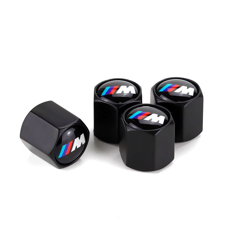 Suit for BMW Valve stem Cover for BMW BMW 4 Pieces of Metal Car Wheel ...