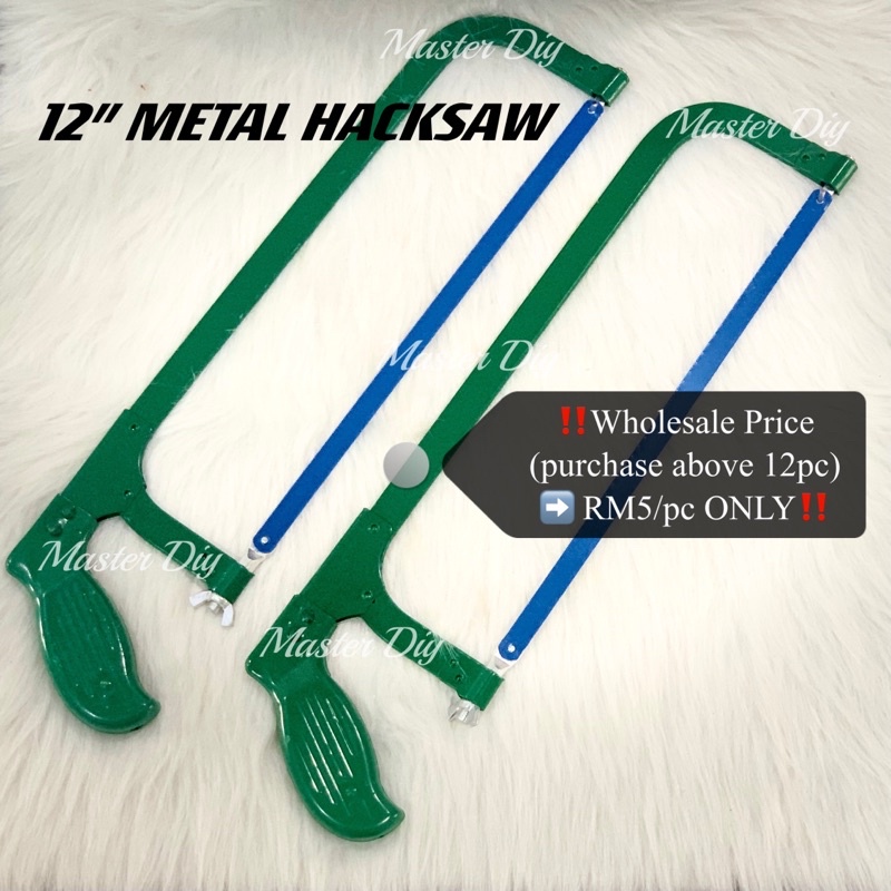 ‼️READY STOCK‼️12” METAL HACKSAW / GERGAJI BESI / PRUNNING SAW / IRON ...