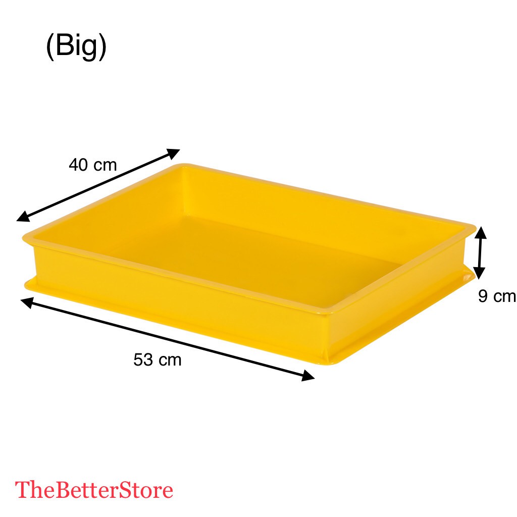 Stackable Plastic Food Grade Tray / Bread,Cake,Bakery Tray /Bekas Kuih ...