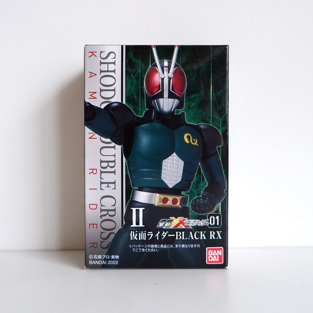 Bandai Shodo XX Double Cross 01 Kamen Rider Black RX (10cm) | Shopee Malaysia