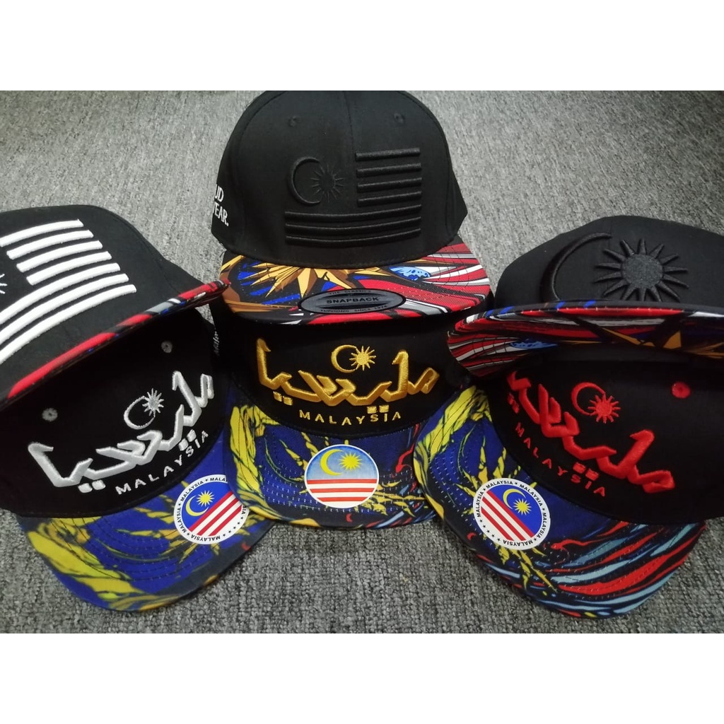 TOPI EDISI MERDEKA MALAYSIA JA.WI CAP MURAH CLASSIC ADJUSTABLE CLIP ...