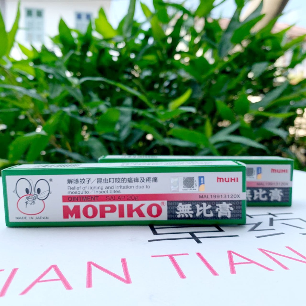 無比膏 MUHI MOPIKO OINTMENT SALAP 20G 止痒 药膏 | Shopee Malaysia