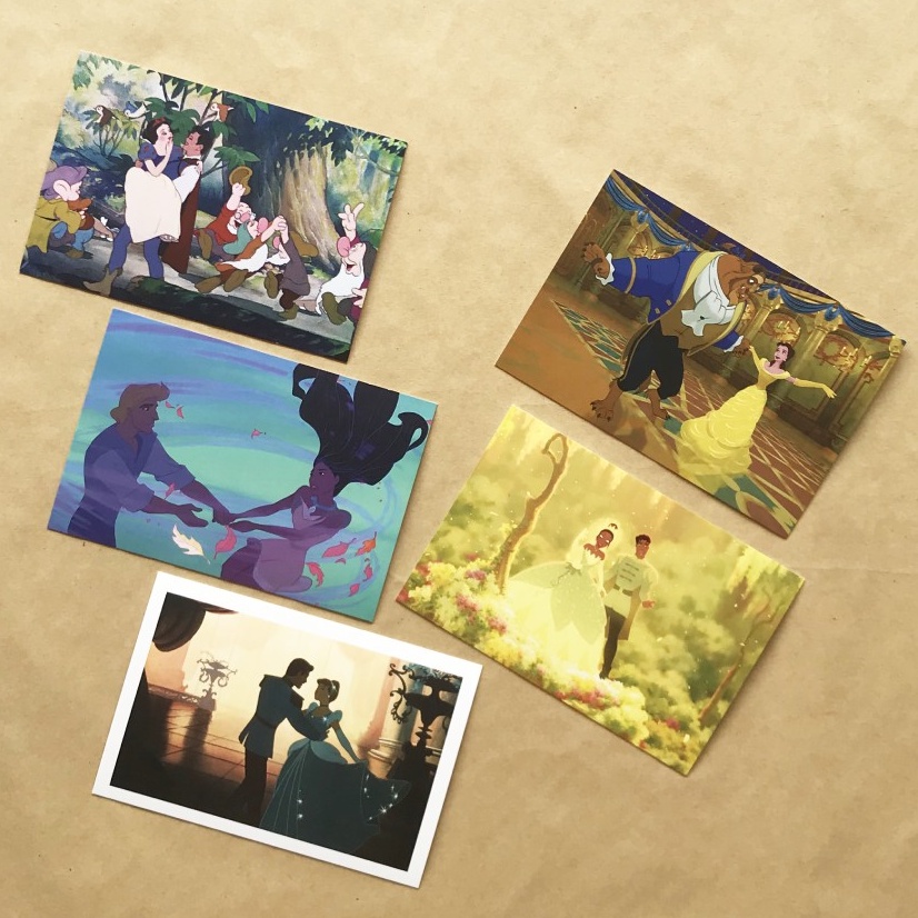 Disney Princess Postcard - Set D059 (5 pcs) | Shopee Malaysia