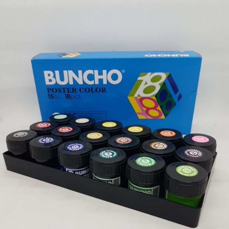 BUNCHO POSTER COLOR 15cc buncho poster color 廣告顏料 水彩 Water Color ...