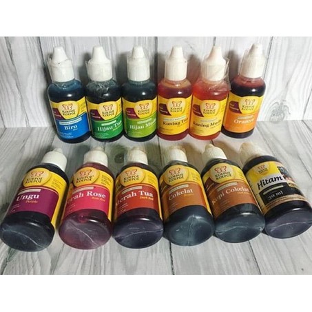 Koepoe butterfly liquid food color 30ml | Shopee Malaysia