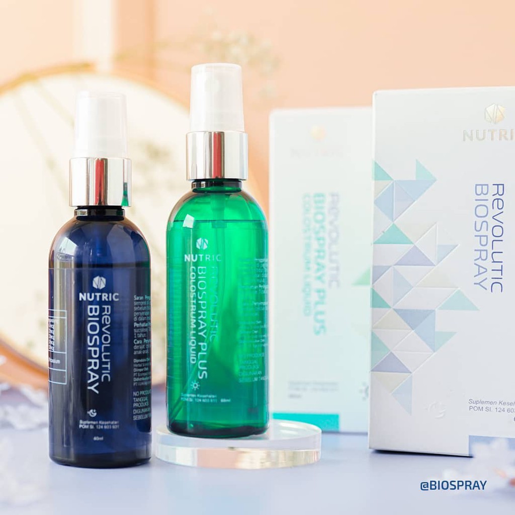 Nutric Revolutic Biospray & Plus (2x60ml) | Shopee Malaysia