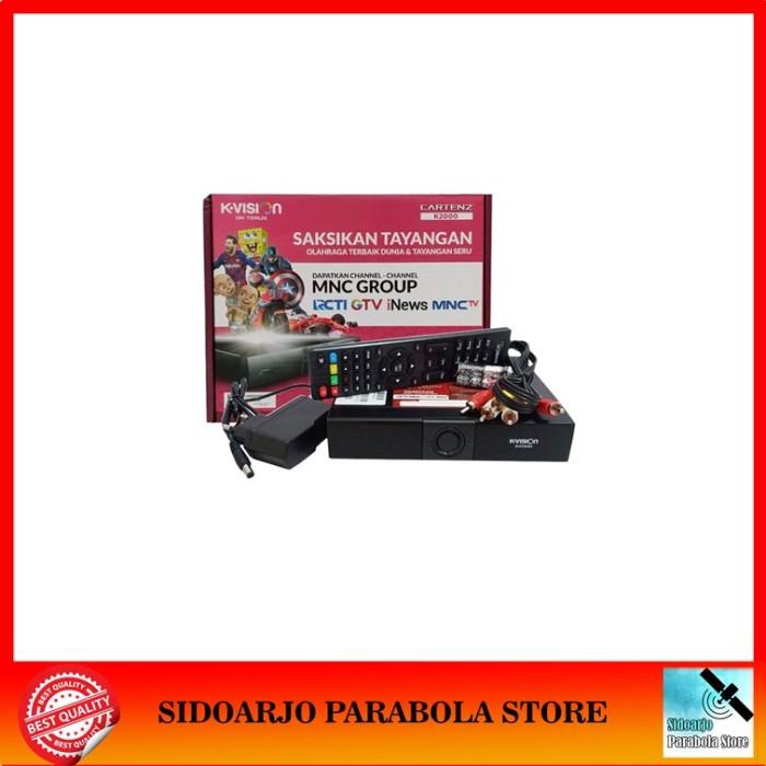 K2000 Cartenz Receiver Parabola Kvision (K-Vision Ku Band Band ...
