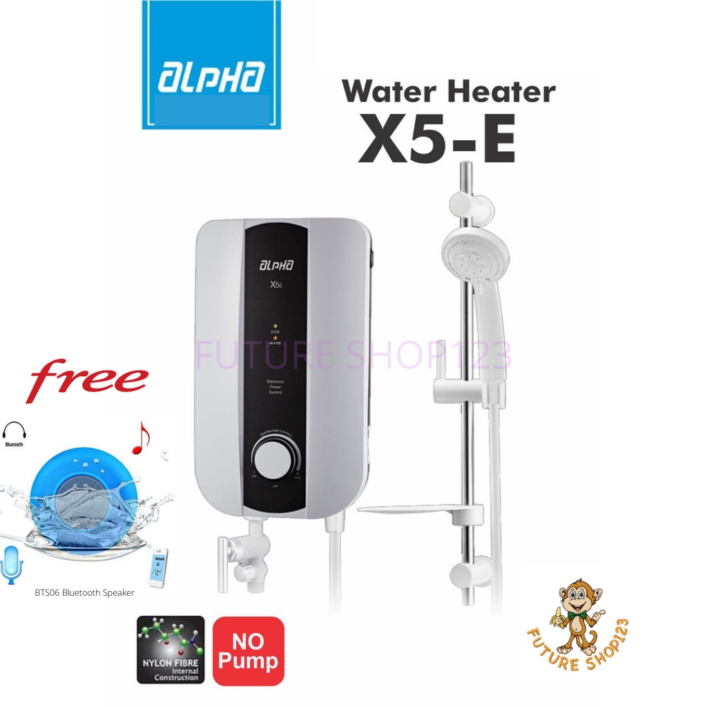 Alpha Water Heater X5E (No Pump) | Shopee Malaysia