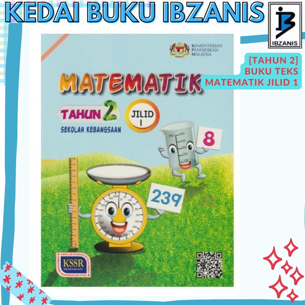 Buku Teks Matematik Tahun 2 Jilid 1 SK | Shopee Malaysia