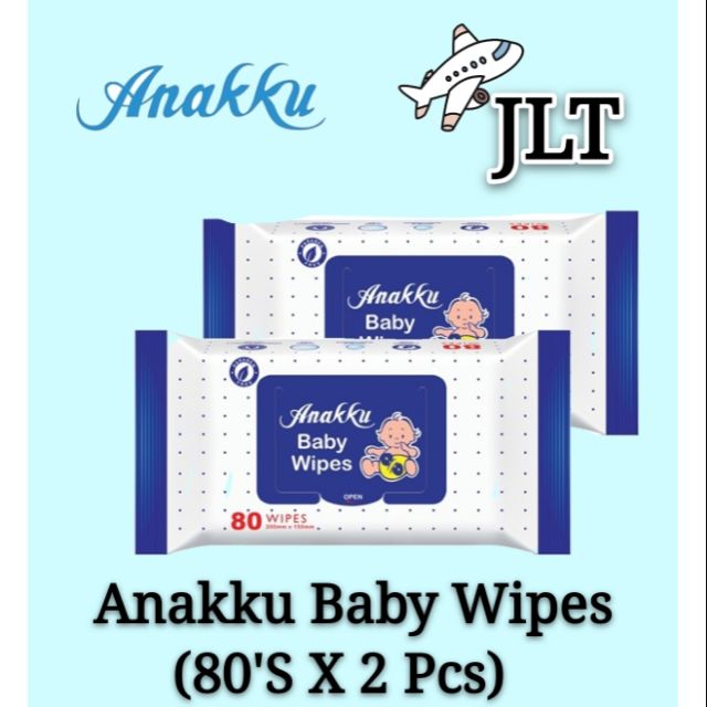 Anakku Baby Wipes ( 80 x 2 Pcs) | Shopee Malaysia