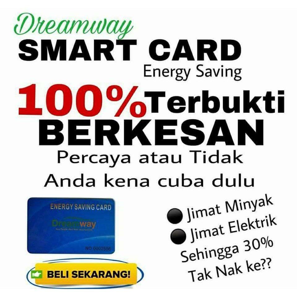 ENERGY SAVING CARD/SAVE ELECTRIC POWER/SAVE FUEL/RADIATION PROTECTION ...