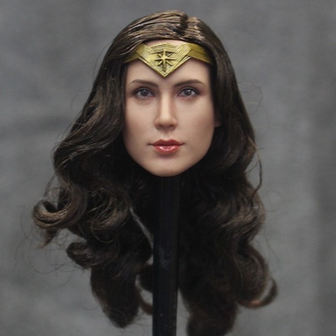 [Ready Stock] Miniature 1/6 Scale Dreamer Wonder Woman Gal Gadot Head Sculpt 12" Action Figure ...