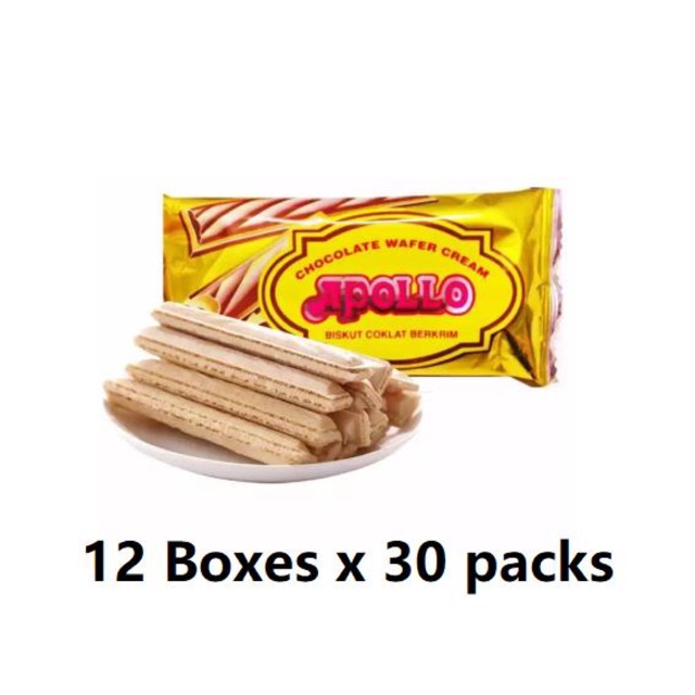 Apollo chocolate stick wafer | Shopee Malaysia