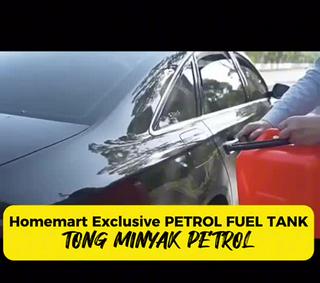 Tong Minyak Petrol Spare Fuel Tank Bottle Petrol Gasoline Oil Tank ...