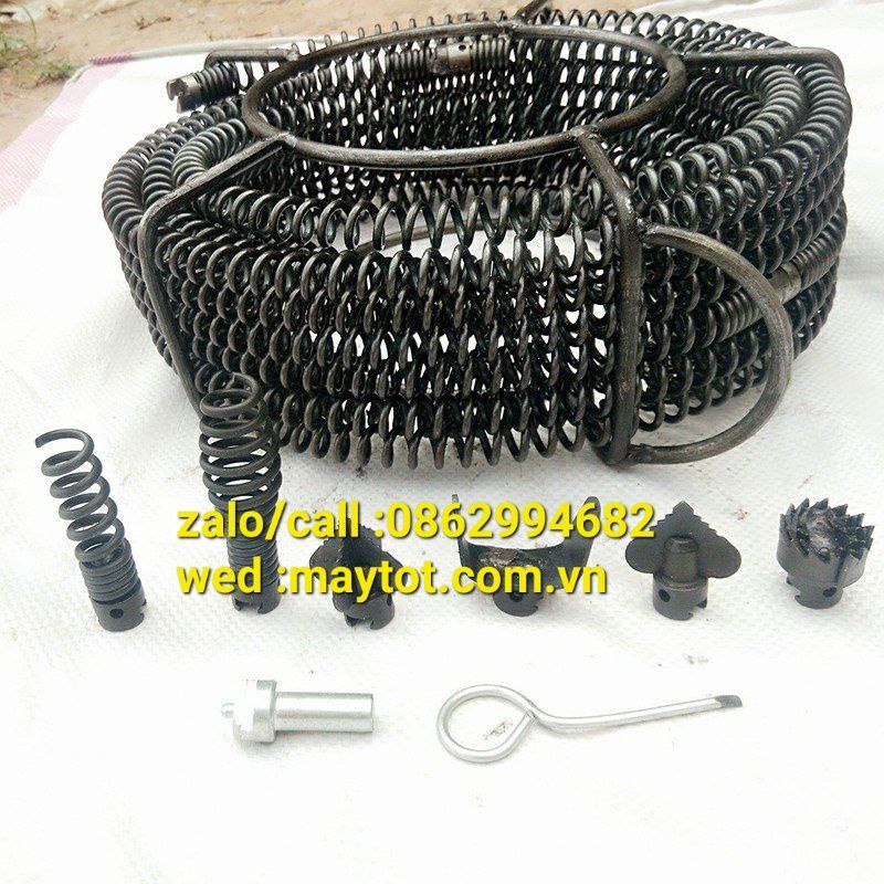 XO Spring Drain Unclogging Wire for Drills (16 wire types 3m, 6m...30m ...