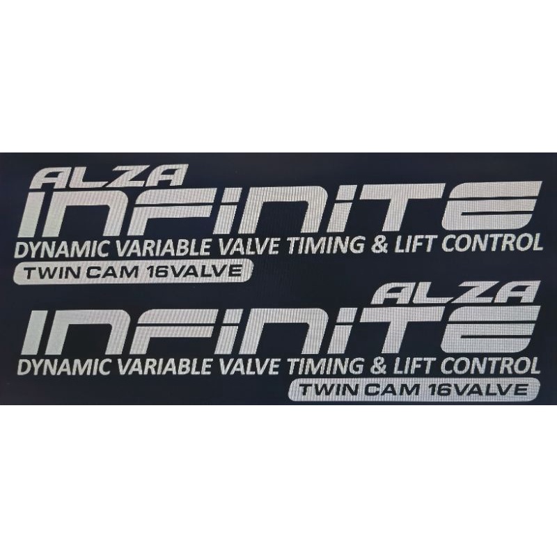 PERODUA ALZA INFINITE STICKER KERETA TEPI PINTU ~1 WARNA | Shopee Malaysia